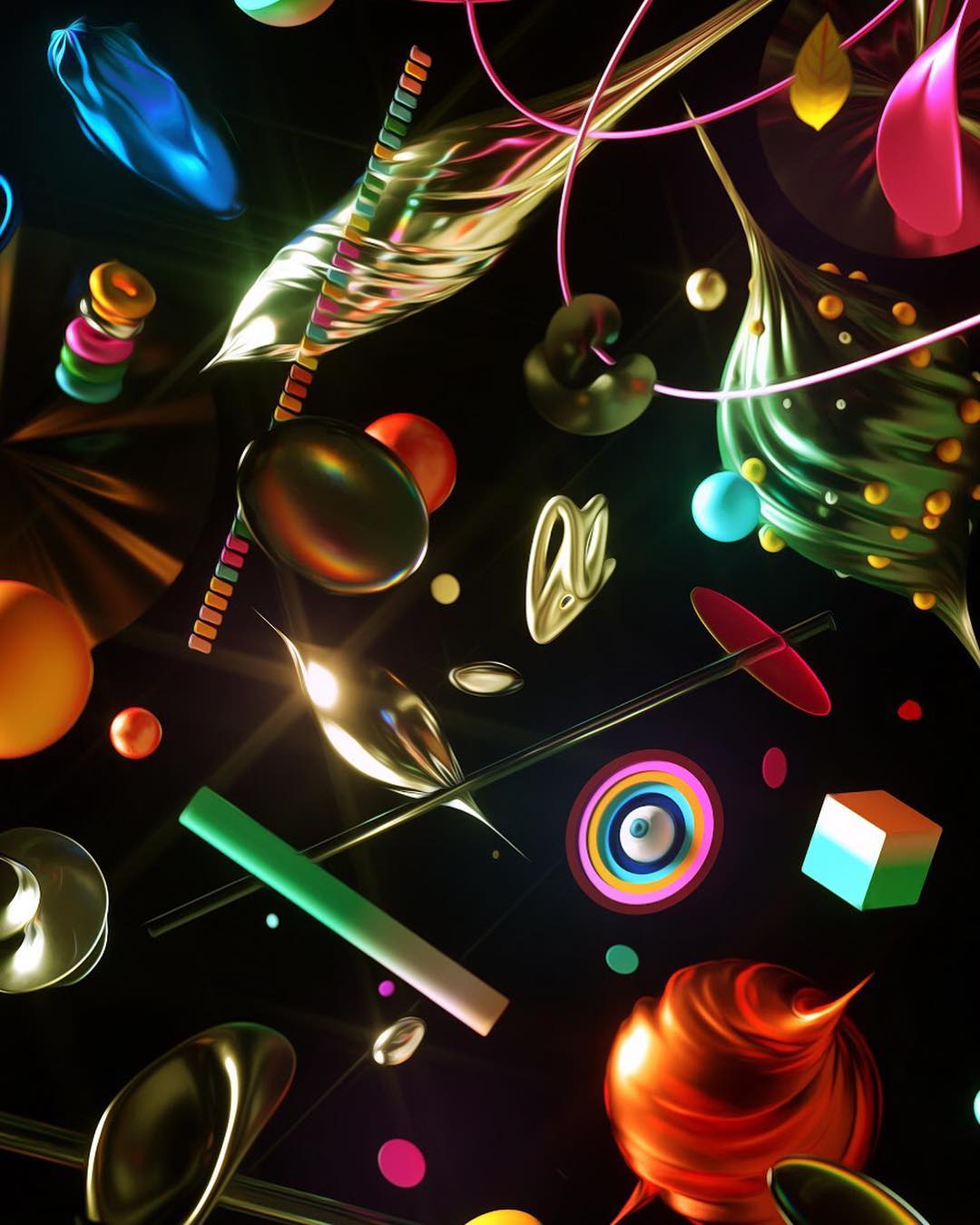 Enter the Wacky, Vibrant World of Illustrator Luke Choice - Wallpaper Data