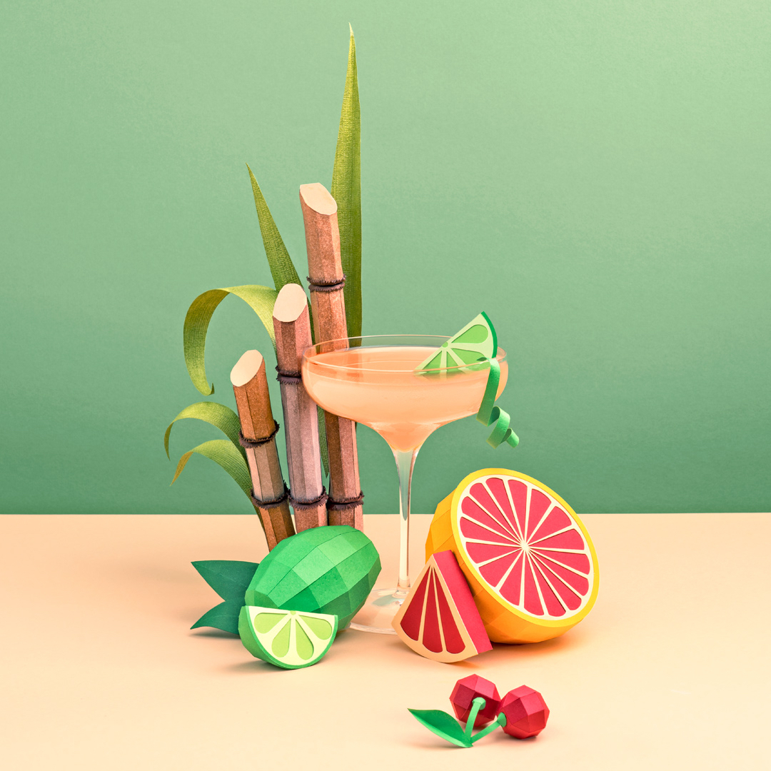 These Paper Summer Cocktails Look Sooo Refreshing! - Wallpaper Data