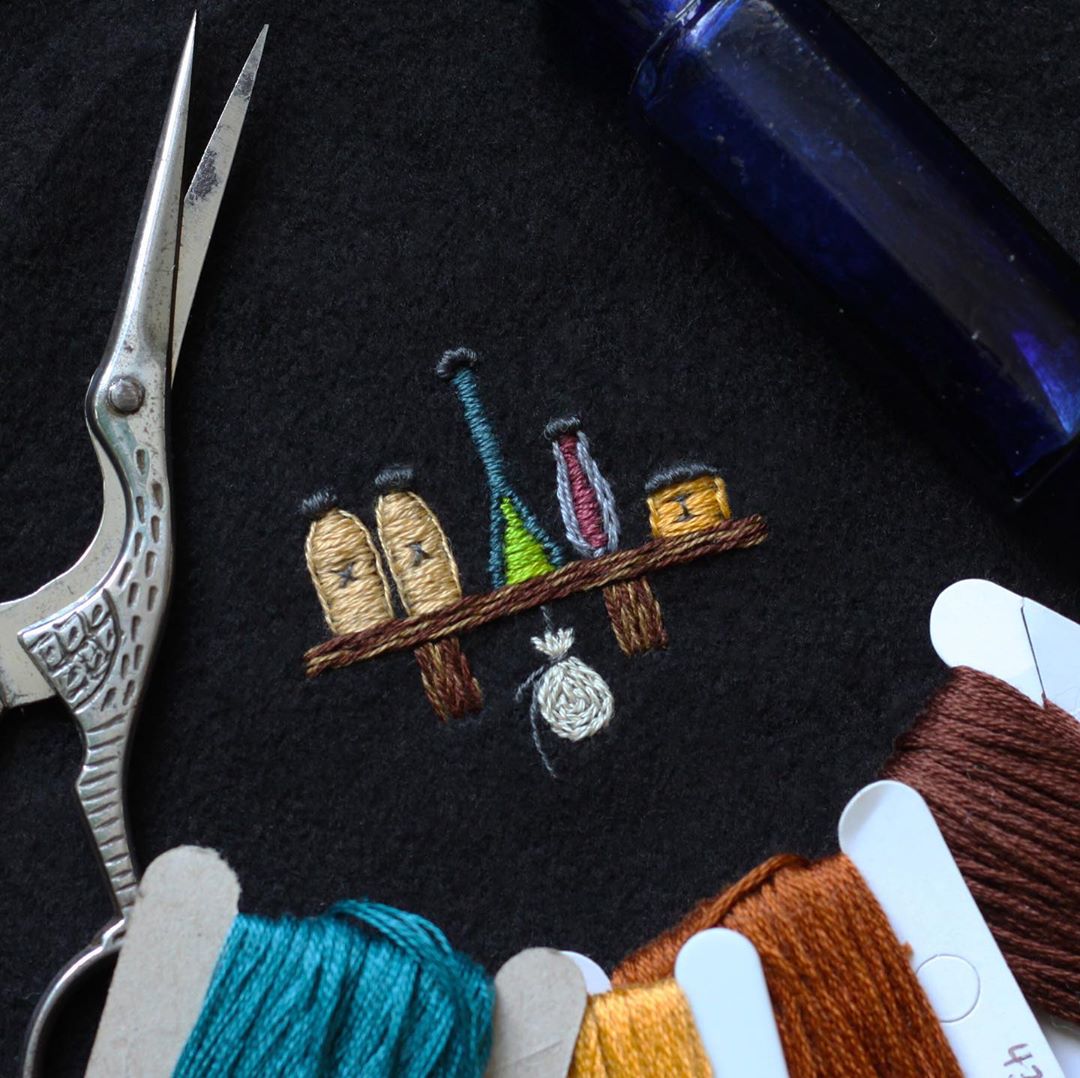 The Enchanted Embroideries of Adam Pritchett - Wallpaper Data