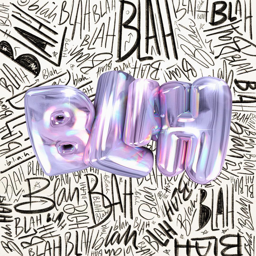 This Typography Artist Experiments with Colors, Textures, and Shapes ...