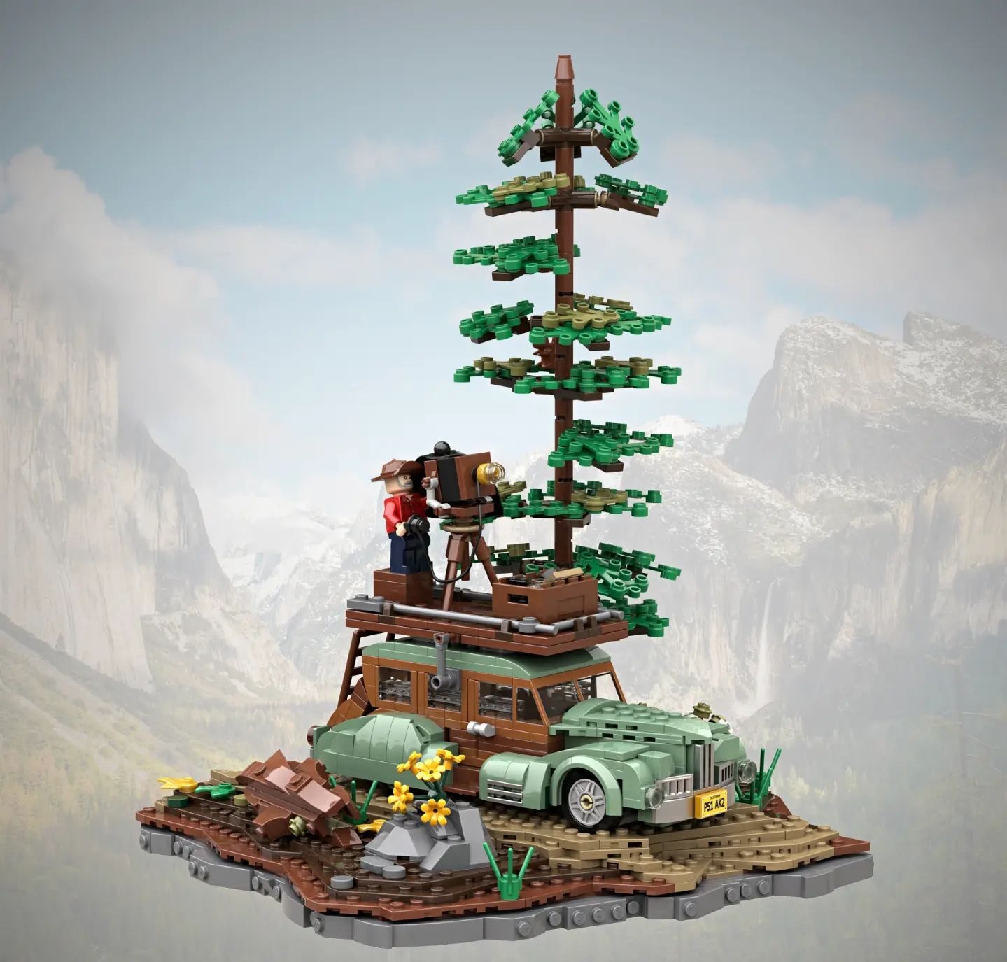 LEGO Fan Designer Creates a Set Dedicated to Landscape Photographer ...