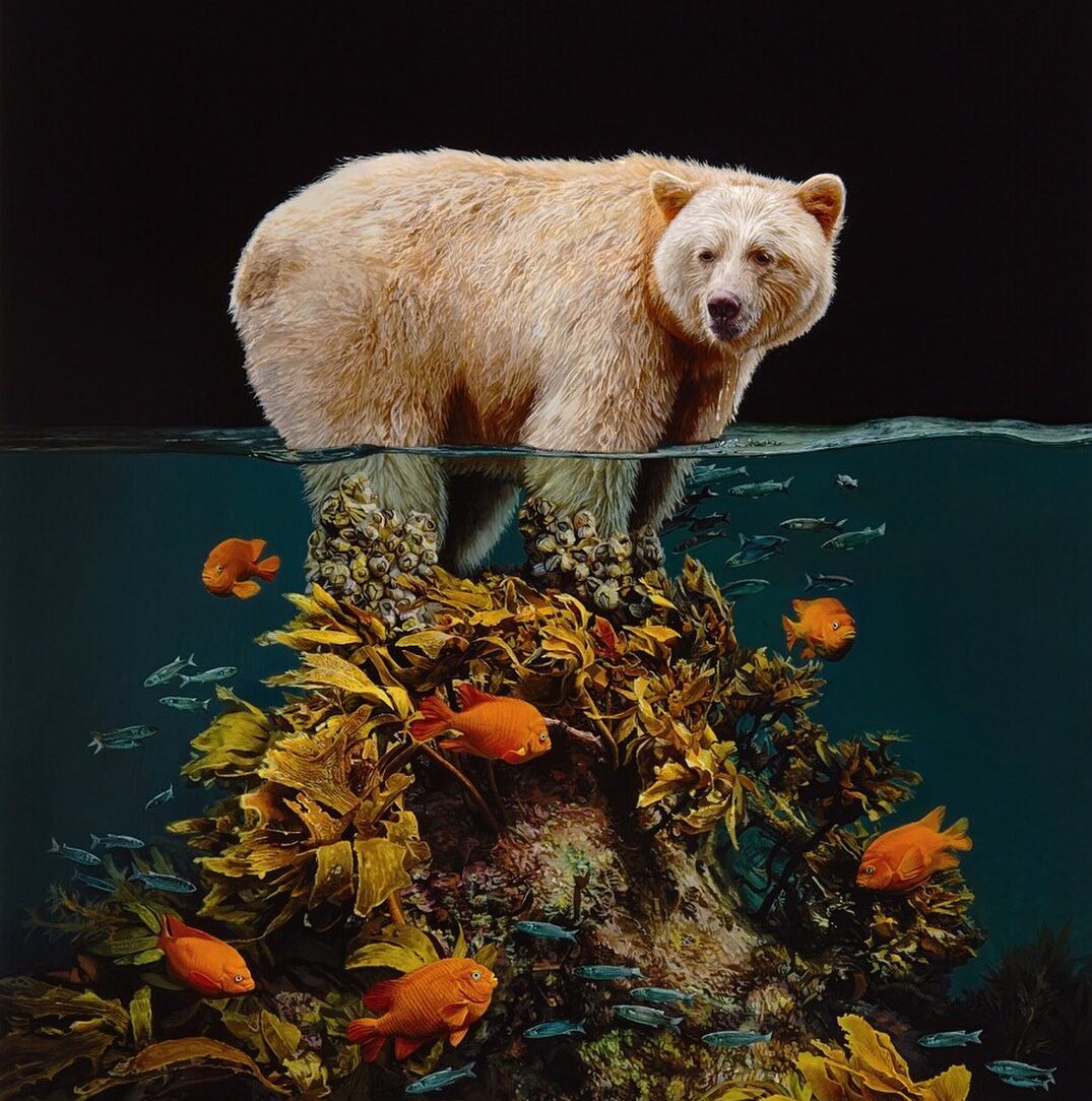 Lisa Ericson’s Hyperrealistic Paintings Show Animals Dealing with ...