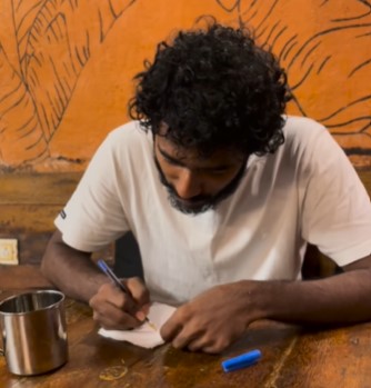 Indian Artist Draws Portraits of People He Encounters in His Everyday ...