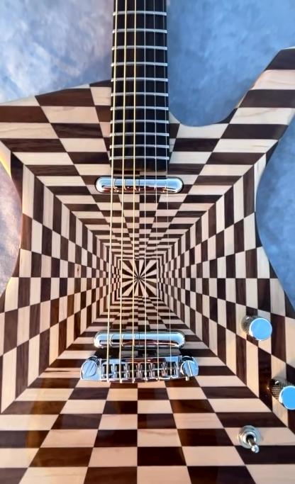 Craftsman Creates Custom Guitars That are Playable Works of Art ...